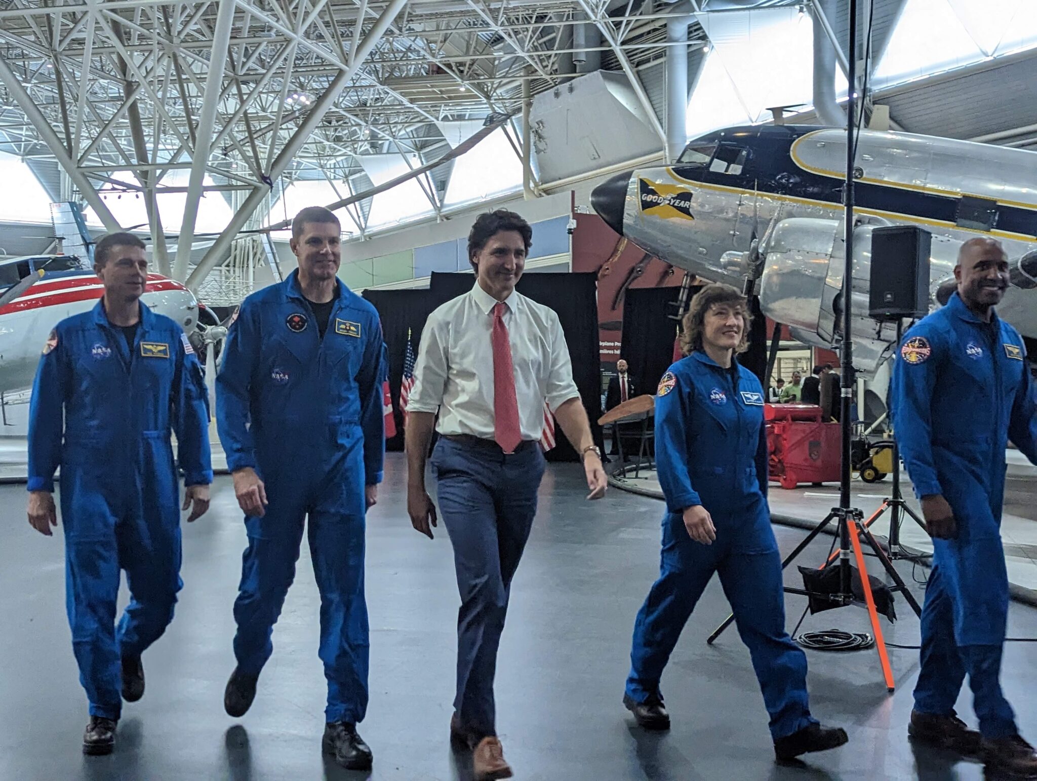 Artemis II crew visits Canada - Mission Control