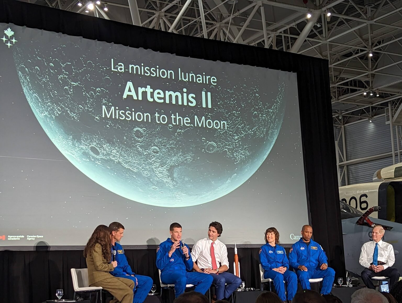 Artemis II crew visits Canada - Mission Control