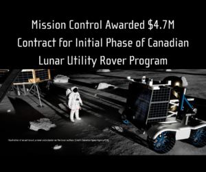 Canadian Lunar Utility Rover - Mission Control